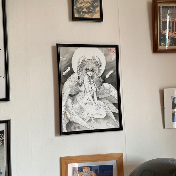 Satan/ryo // Devilman Crybaby // A4 Art Print - Etsy