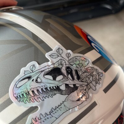 Holographic Dinosaur Stickers - Etsy