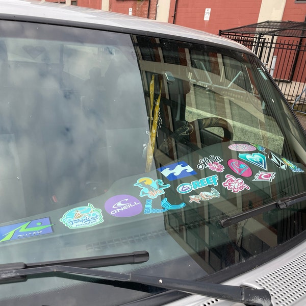 Surf Sticker Pack - Surfer Girl Roxy Quiksilver Hawaii Billabong Reef ...
