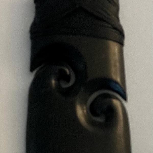 Maori Inspired Indonesian Jade Necklace, Double Koru Toki Pendant ...