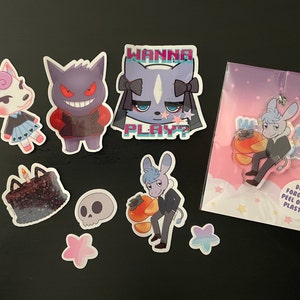 Halloween Retsuko Vinyl Sticker Red Panda Sticker Cute Witch Sticker - Etsy