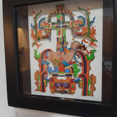 Tláloc Dios Lluvia Azteca, Tláloc Rain God Aztec, Mexican Art, Mexican ...