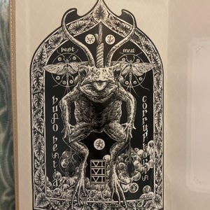 Insect Nun Black Metal Demon Back Patch - Etsy