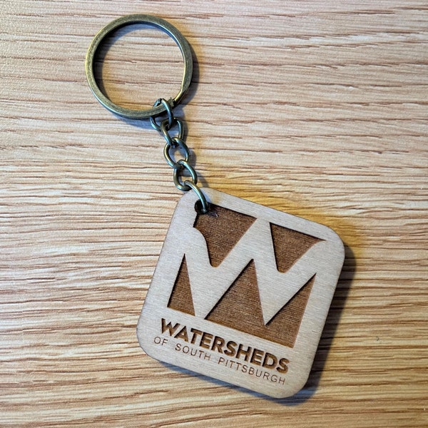 Pack of 50 Custom Rectangular Keychains With Business Logo, Engraved ...