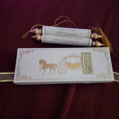 Royal Theme Menu or Program Scroll Set of 25, Program Scroll, Menu ...