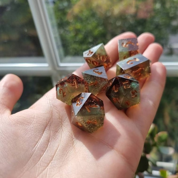 Dnd Dice Mold Set With Blanks/geode Mold- Various D6 and D4 Shapes ...