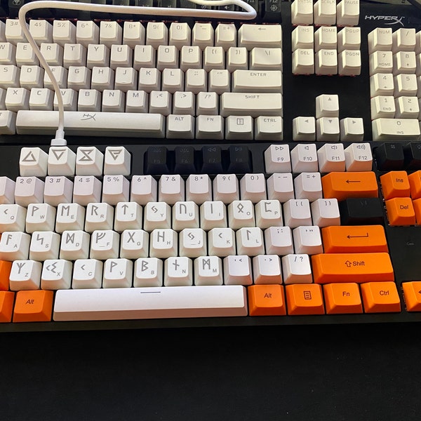 Rune Keycap Set, Elder Futhark Runes - Etsy