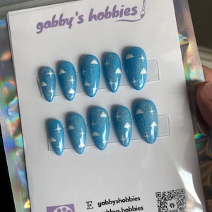 Las Nevadas Nails Quackity Nails - Etsy