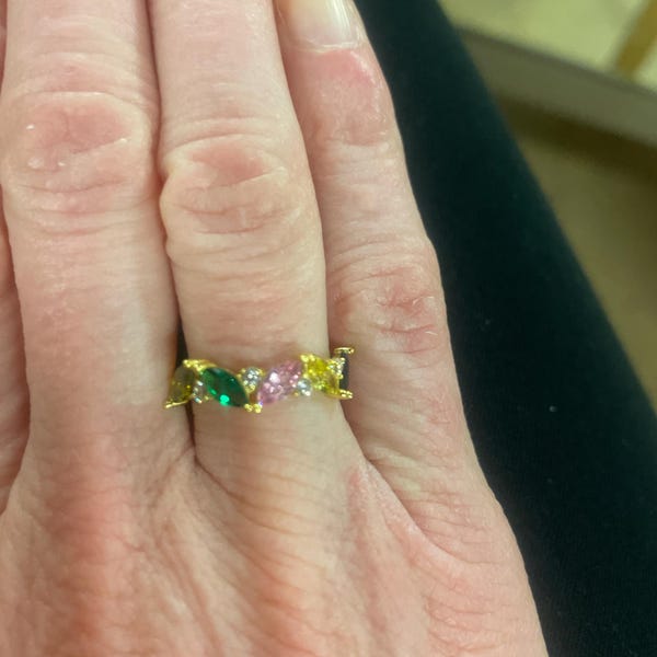 Dainty Family Birthstone,multiple Birthstone Ring, Marquise Birthstone ...