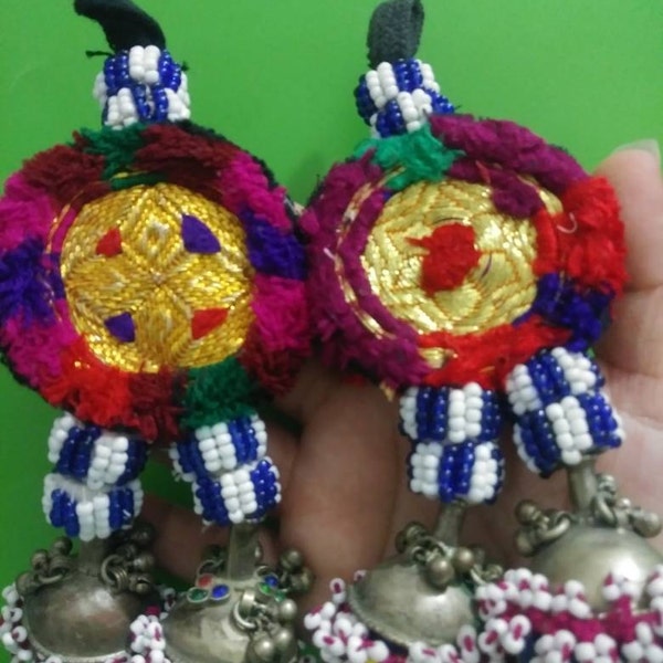 5 Big Waziri Vintage Style Spike Buttons DIY Findings Belly Dancing ...