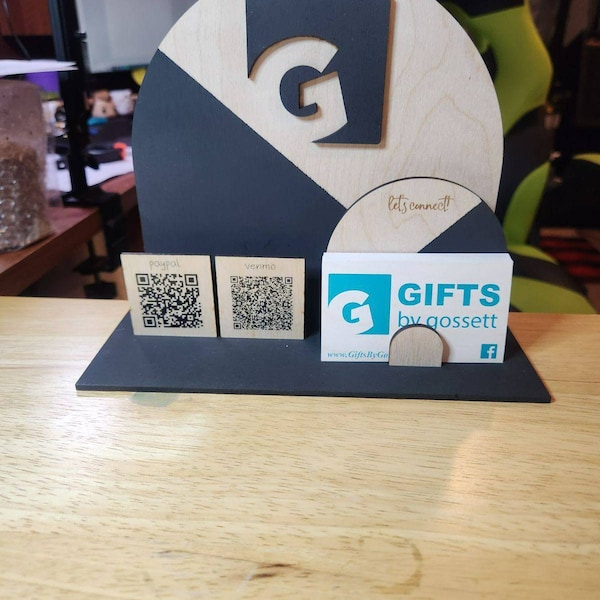 QR Sign for Business Laser File - Social Sign Laser File - QR Code ...