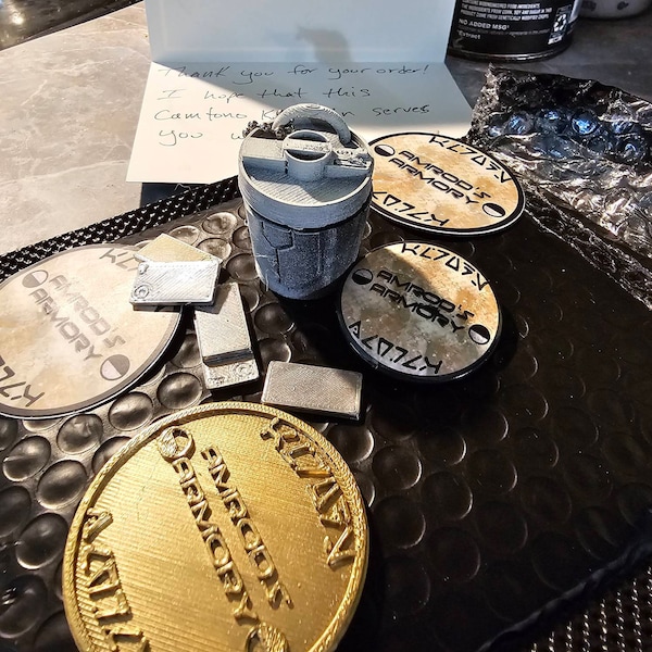 Mandalorian Inspired Camtono Keychain - Etsy