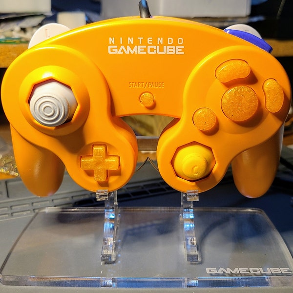 MINOR BLEMISH Black Gamecube Controller Buttons Custom Resin Cast - Etsy