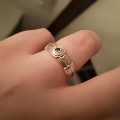 The Silver Square Squircle Ring Solid Sterling Silver Mens - Etsy