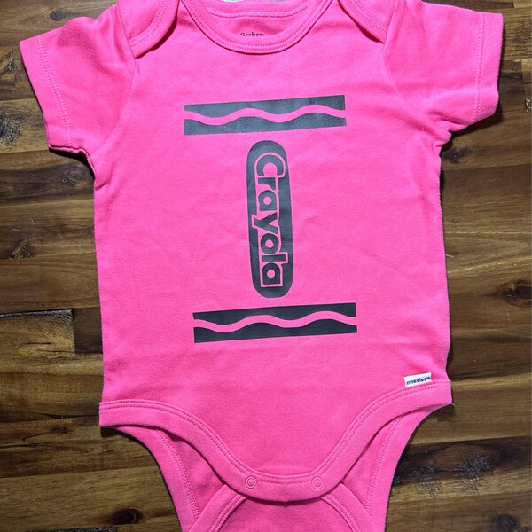 Crayon T-shirts, Crayon Themed Shirts, Crayola Shirt, Colorful Crayon ...