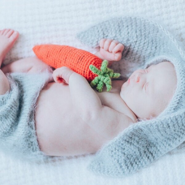 Newborn Bunny Hat and Shorts | Many Colors | Bunny Set | Bunny Ears ...