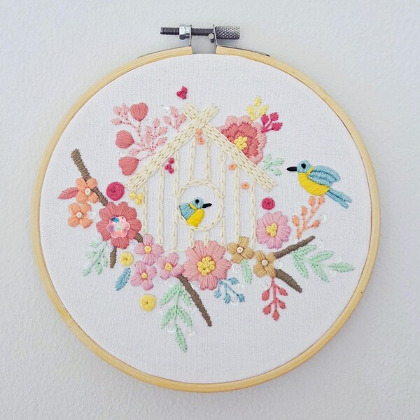 PDF Pattern+ Video Tutorial/alphabet-bouquet-hand Embroidery Pattern ...