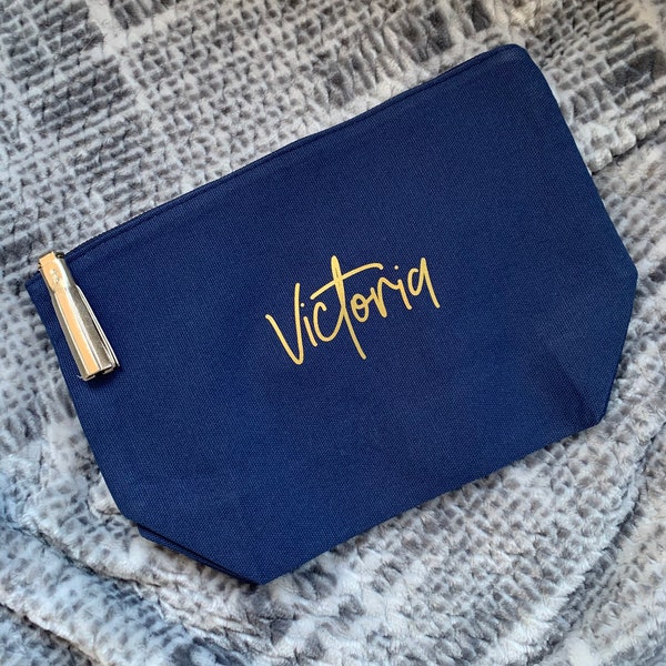 Personalized Cosmetics Bag Script Nickname Mother's Day Gift Gifts for ...