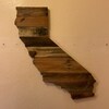 California State Sign - Reclaimed Wood - Pallet Sign - Rustic Home ...