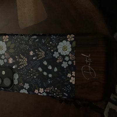 Custom Design Flowers Beige Case for iPhone 15, 14, 13 Pro Max, iPhone ...