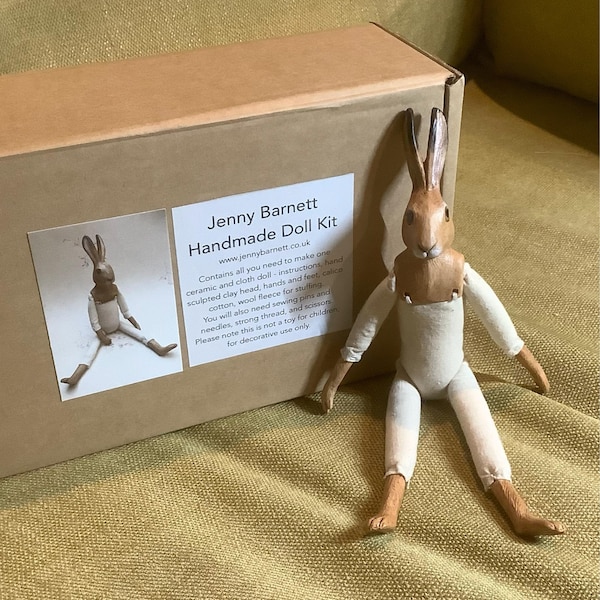Hare Doll Kit - Etsy UK