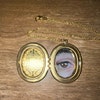 Custom Handpainted Lover's Eye Locket - Etsy Canada