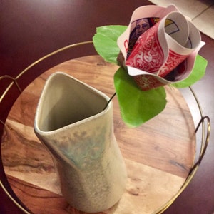 Playing Card Roses One Dozen Red, Playing Card Bouquet, Paper Flower ...