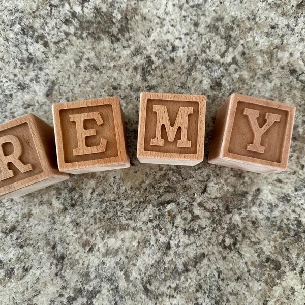 Personalized Baby Blocks, Alphabet Blocks, Baby Name Sign, Learning ...