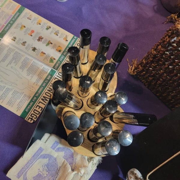 Lip Balm Tube Holder Waterfall Effect Lip Balm Display Wooden Multi Level Lip Balm Display ...