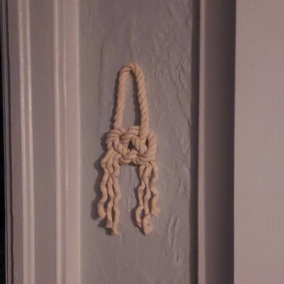 Fiber Art Sculpture Large Macrame Wall Hanging Wall Tapestry Rope Art ...