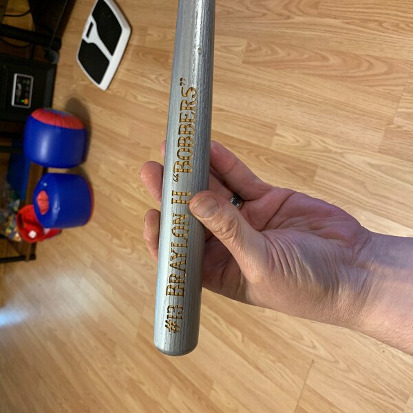 18" Trophy Bat Personalized Baseball Bat Custom Baseball Bat Engraved ...