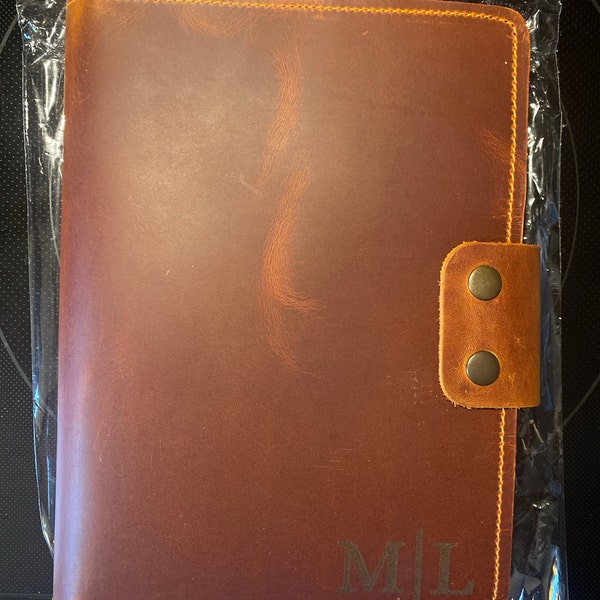 Personalized Leather Journal, A5 Leather Cover, Leather Folder ...