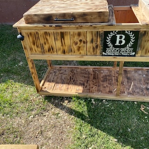 Double Cooler Stand Plans, Patio Cooler Stand, Deck Cooler Stand ...