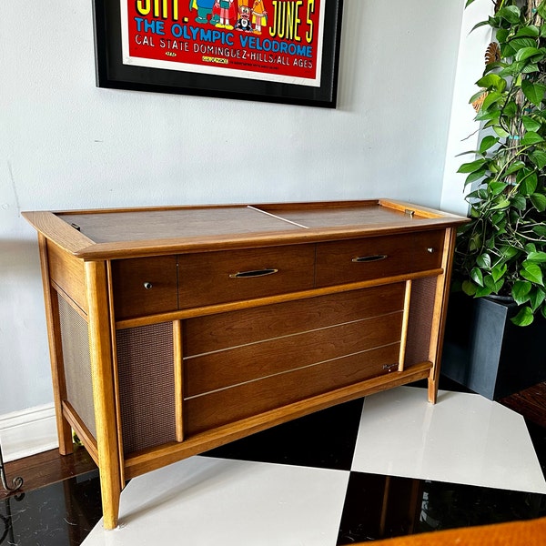 Zenith Stereo Console Model Y962 With Bluetooth - Etsy