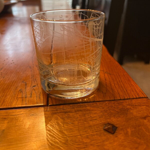 Custom City Map on Pint Glass, Whiskey Glass, Wine Glass, or Beer Can ...