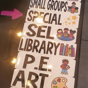 Visual Aid Card School Magnet for Whiteboard Magnet You Will Need ...