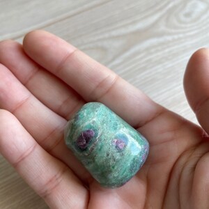 Australian Print Stone Crystal Tumbled Stone Polished | Etsy