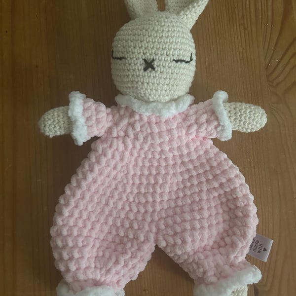 Cuddle Bunny Ragdoll Lovey Amigurumi Crochet Pattern · DIY Tutorial ...