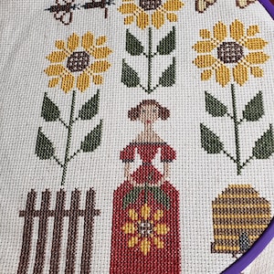Mary Blair Sampler / Cross Stitch Sampler Pattern / Original - Etsy