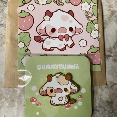 Howdy the Cow Matte Vinyl Sticker Kawaii Stickers Cute Decal Cute ...