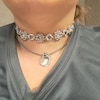 Byzantine Weave Chainmail Choker Medieval Chainmail Aluminium and ...