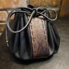 Leather Rune Pouch Bag Customizable Choose Your Rune - Etsy
