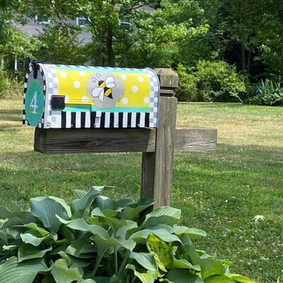 Mailbox, Personalized, Hand Painted, Unique, Unique Gifts, Home, New ...
