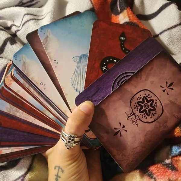 Persephone Oracle Deck Tarot Cards - Goddess Oracle - Witchy Gift ...