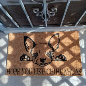 Hello Goodbye Happy Welcome Mat Glad You Are Here Happy - Etsy
