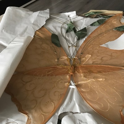 Large Leafy Fairy Wings for Adults fall Fairy, Autumn Fairy, Woodland ...