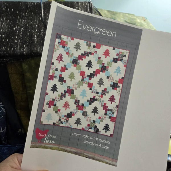 Evergreen Quilt Pattern, PDF - Etsy