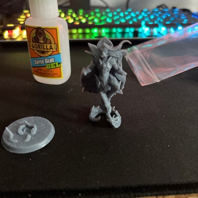 Male Elf Wizard Mini Dnd Tabletop RPG Miniature D&D Figurines ...