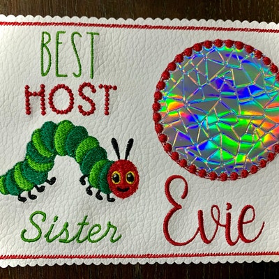 Caterpillar Machine Embroidery Design, Fill Stitch, Cute Caterpillar ...