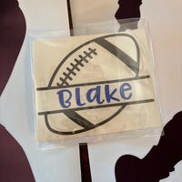 Double-layer Monogram Decal, Shadow Block Monogram, Vinyl Decal, Drop ...